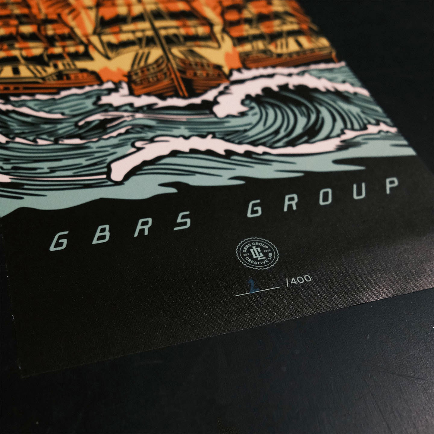 GBRS Group Burn The Ships Canvas Print – GBRS Group Gear