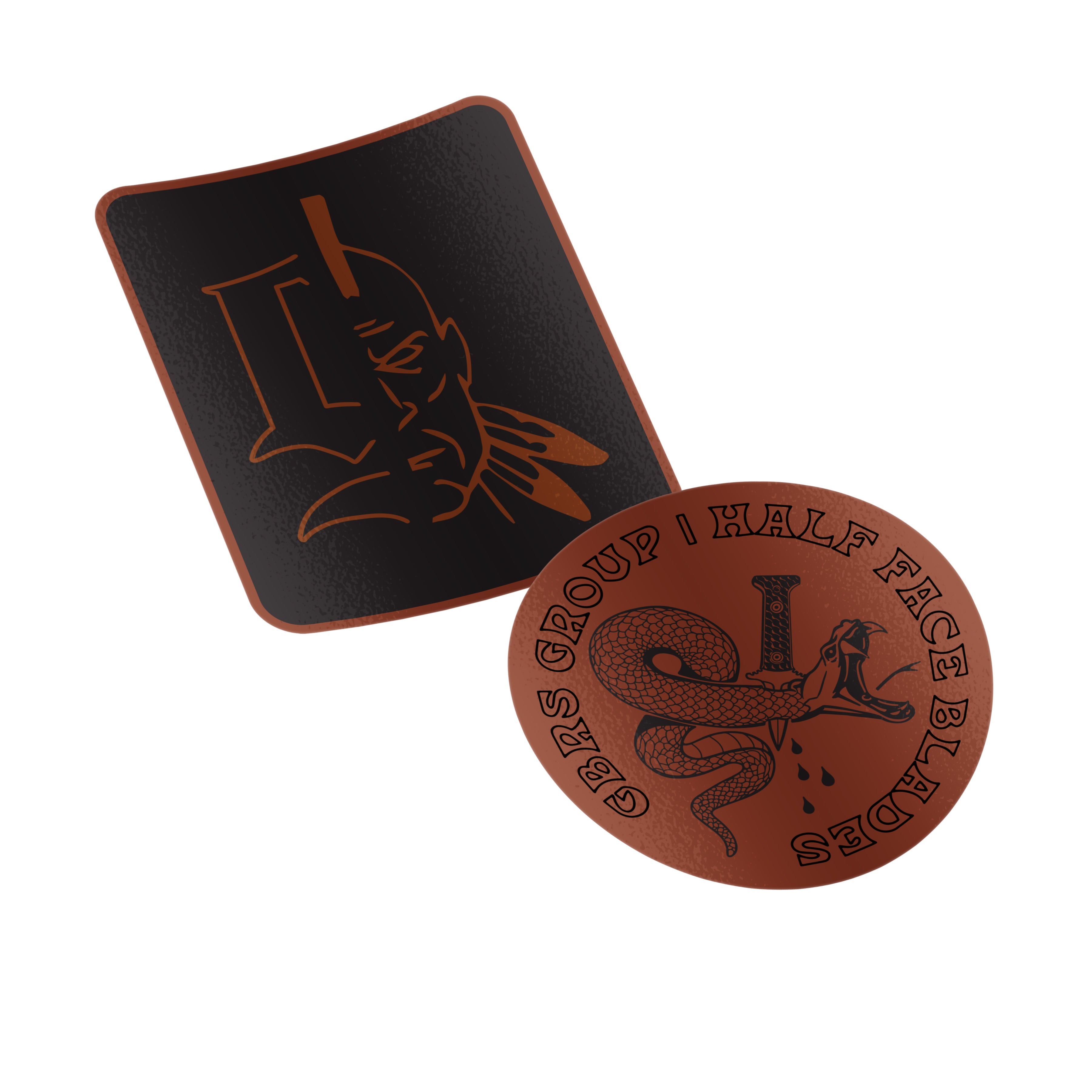 GBRS Group x Half Face Blades Sticker Pack – GBRS Group Gear