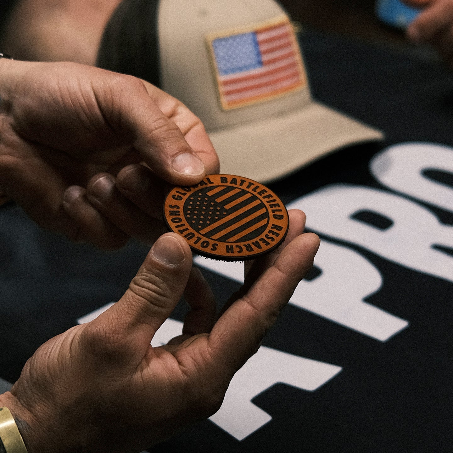 GBRS Group Overt Leather Patch – GBRS Group Gear