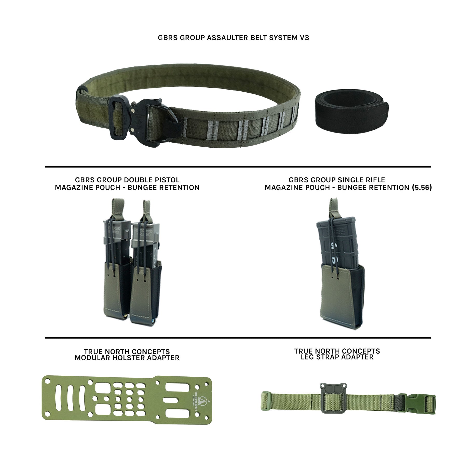 Gbrs Group Assaulter Belt Bundle Gbrs Group Gear