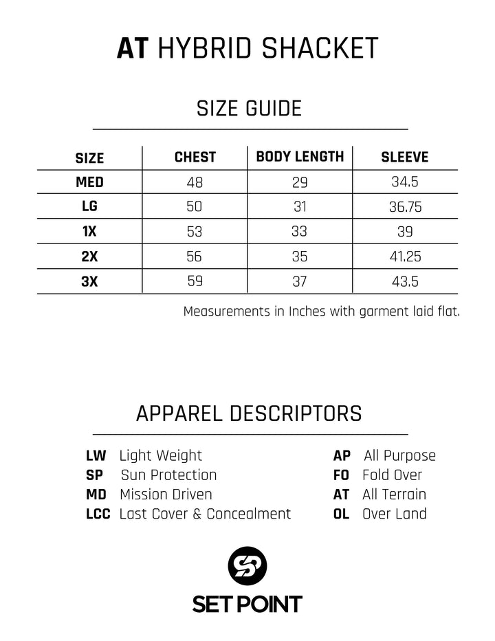 SIZE CHARTS – GBRS Group Gear