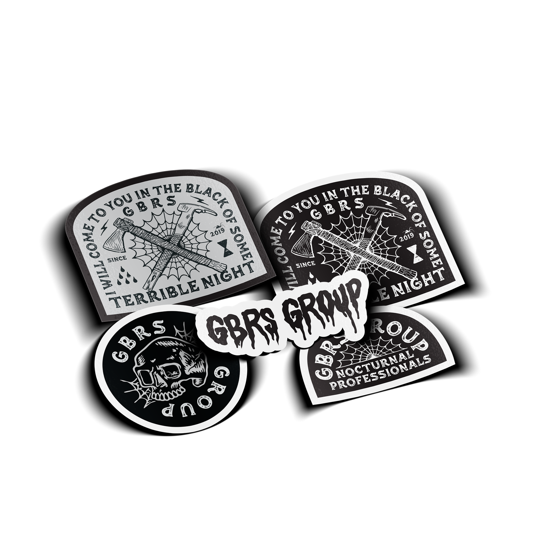 GBRS Group Terrible Night V2 Sticker Pack – GBRS Group Gear